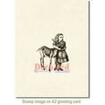 Deep Red Stamps Alice W/Deer - Walmart.com
