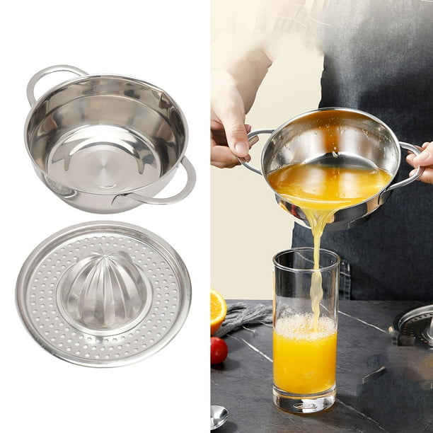 Manual Juicer, Manual Hand Squeezer Easy Cleaning Stainless Steel ...