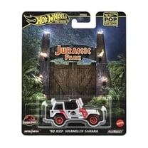 Hot Wheels 1992 Jeep Wrangler Sahara Jurassic Park Pop Culture ...