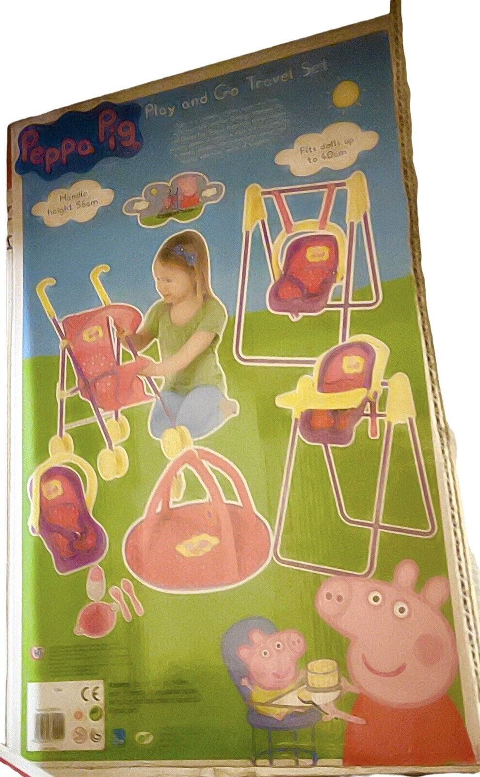 Peppa Pig Play And Go Travel Doll Play set Playset New Ships Holiday ...