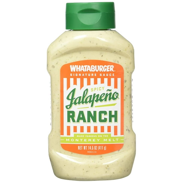 Whataburger Jalapeno Spicy Ranch, 14.5oz, 1 bottle - Walmart.com