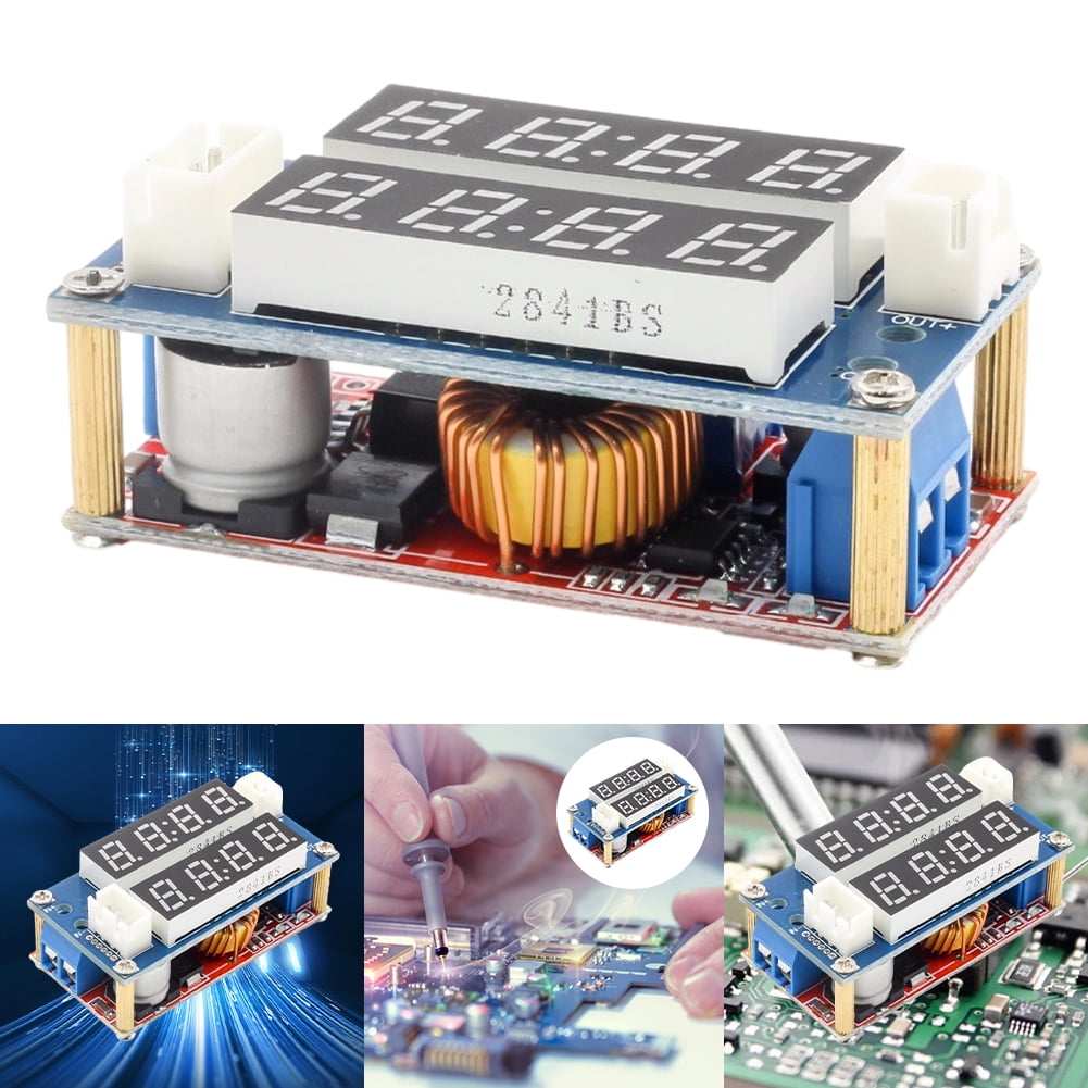 [Con LED] XL4015 5A DC-DC convertidor potencia CV LED controlador reductor placa carga módulo ...