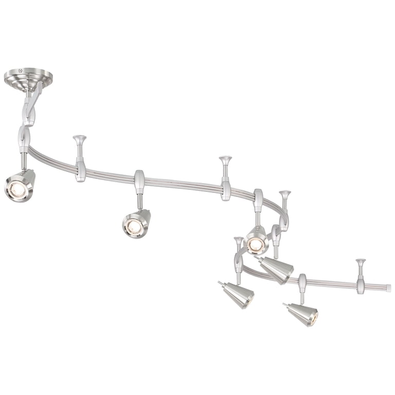 Brushed Nickel Track Lighting Kits