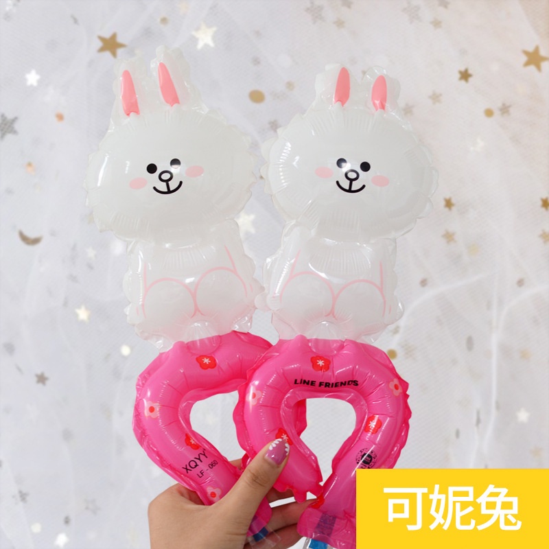 Juguete para niños, globo de muñeca, Koni, conejo, oso marrón, Sally ...
