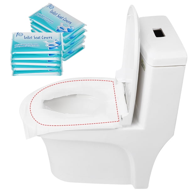 Flushable Toilet Covers, Disposable Toilet Paper Pad, For Travel ...