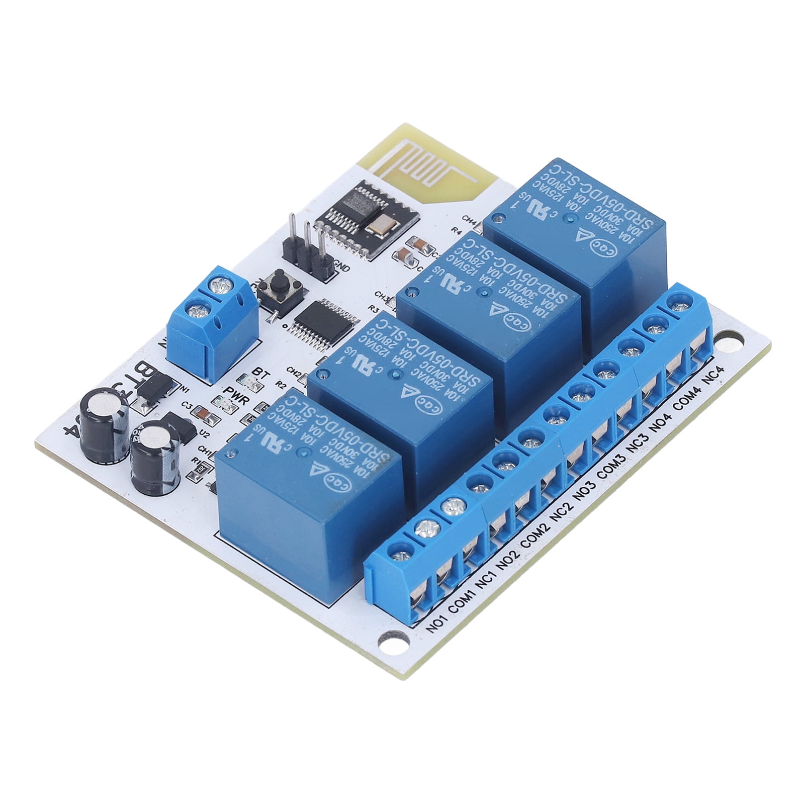 4 Channel Bluetooth Relay Control Module Anti Interference 2.4G RF ...