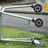 2pcs Shopping Cart Replacement Wheels Foldable Utility Trolley Wheels ...