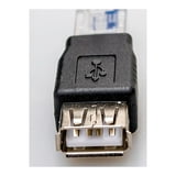 USB 2.0 Type A Female To RJ45 Male PC Ethernet LAN Adapter FAST Network ...
