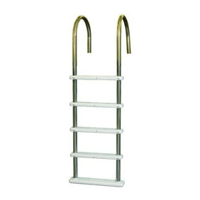 Intex Steel Frame Above Ground Swimming Pool Ladder for 42 Wall Height ...