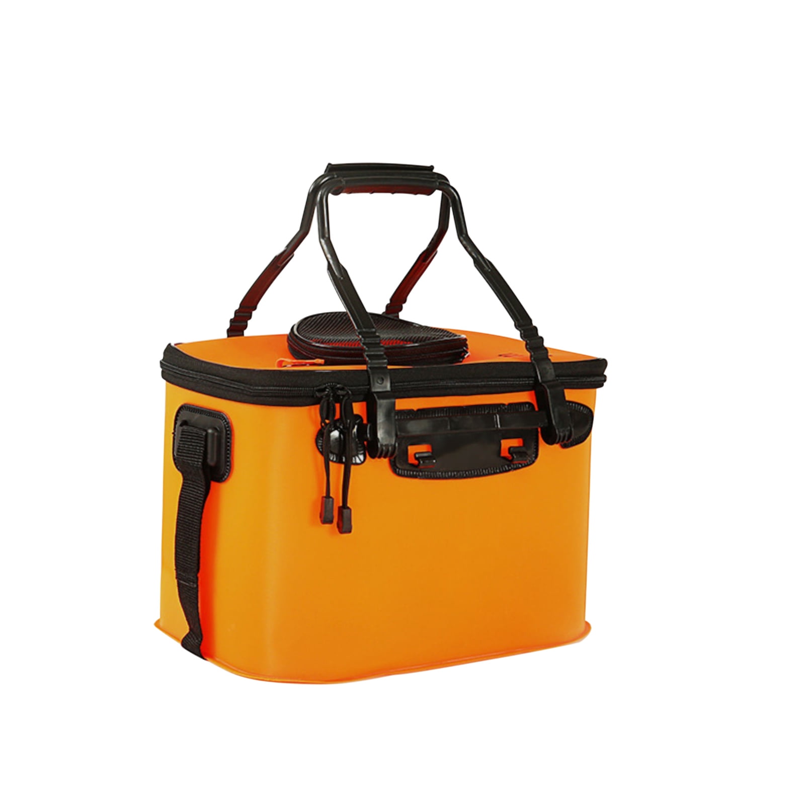 Fishing Bucket, Foldable Fishing Bait Bucket, Multifunctional Portable ...