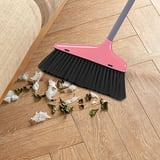 PRETXORVE Brooms with Dustpan Combo Set, Household Sweeping Plastic ...