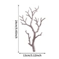 Bendable Bare Twig Branches, Faux Leafless Leafs, Halloween Floral ...