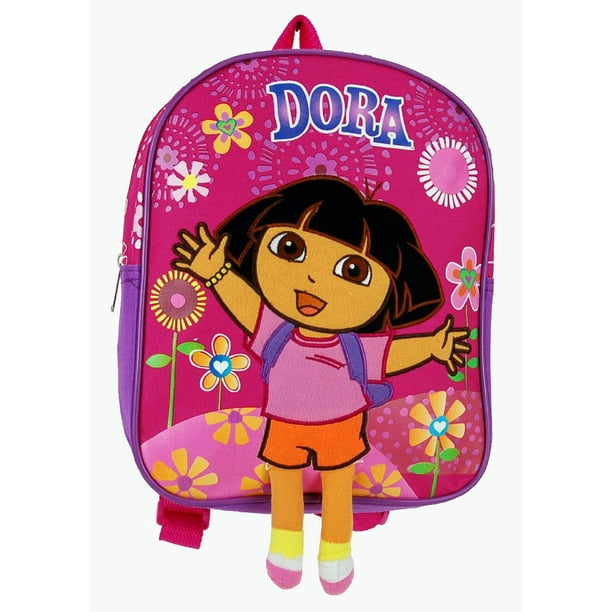 Mini Backpack - Dora the Explorer - w/ Fireworks Pink 10" New School ...