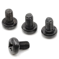 Stainless Screws for Hyundai Kona License Plates (Set of 4, Black, Rear ...