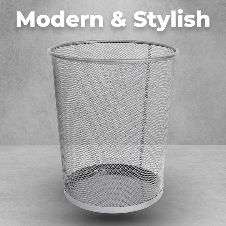 Metal Wire Trash Can