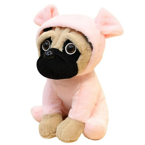 Wweixi Cute Animal Pug Dog Plush Doll Toys Dogs Cosplay Dinosaur Rabbit ...