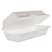 MT Products Plastic Hot Dog Container with Lid 6.5" x 2.75" x 2.6 ...