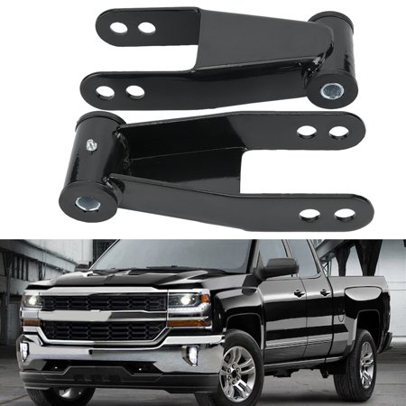 Lowering Shackles, Iron Drop Shackle Black High Accuracy Replacement ...