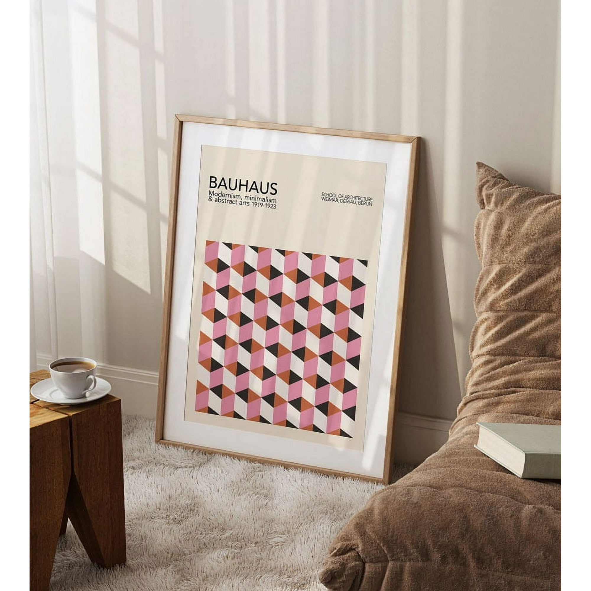 Click here for Nobrand Modernist Bauhaus Geometric Canvas Poster... prices