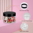 36 Count 4 Ounce Black Refillable Travel Plastic Jars - Walmart.com
