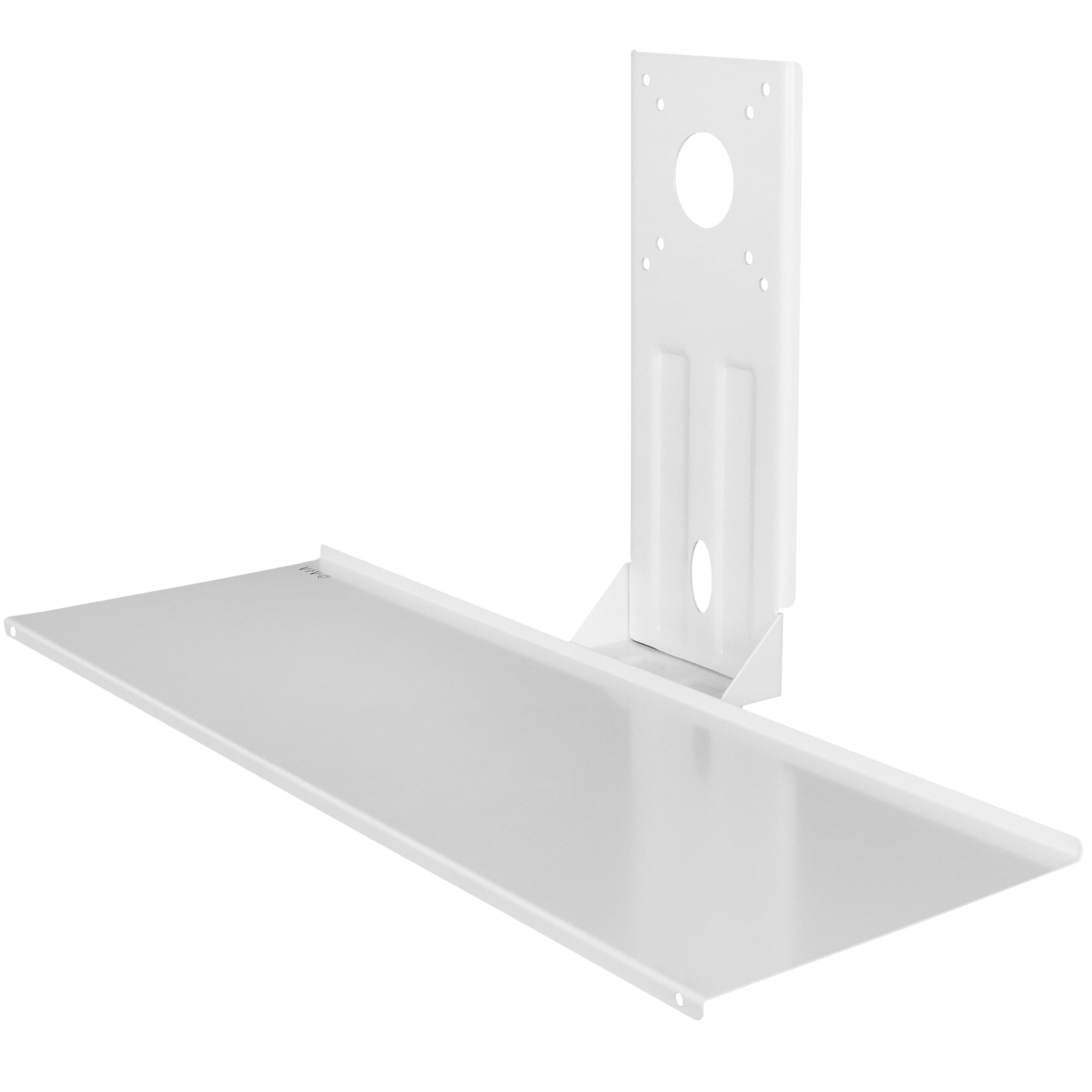 VIVO White Keyboard & Mouse Platform, VESA Mount Attachment 25.5” x 8 ...
