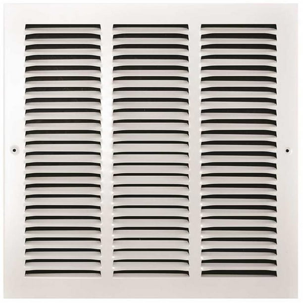 Truaire 14 In. X 14 In. White Stamped Return Air Grille - Walmart.com ... Truaire 14 In. X 14 In. White Stamped Return Air Grille - Walmart.com ...