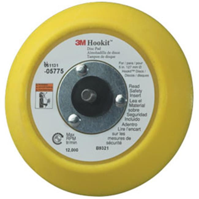 3M Company 3M-5775 Hookit 5 in. Disc Pad - Walmart.com - Walmart.com