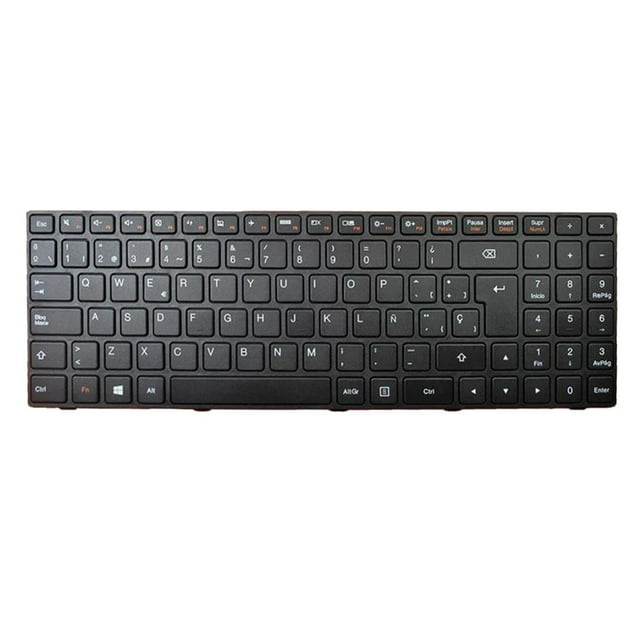 Laptop SP Spanish Layout Backlit Keyboard for 15IBY Black - Walmart.com