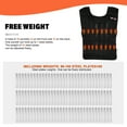 Lekaro Adjustable 44LB Weighted Vest, Fitness Training Jacket ...