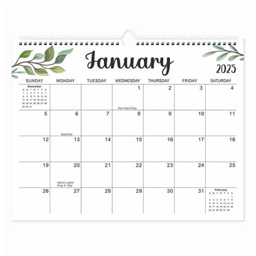 Calendar for Desk and Wall 2025-2026, Monthly Organizer for Home or ...