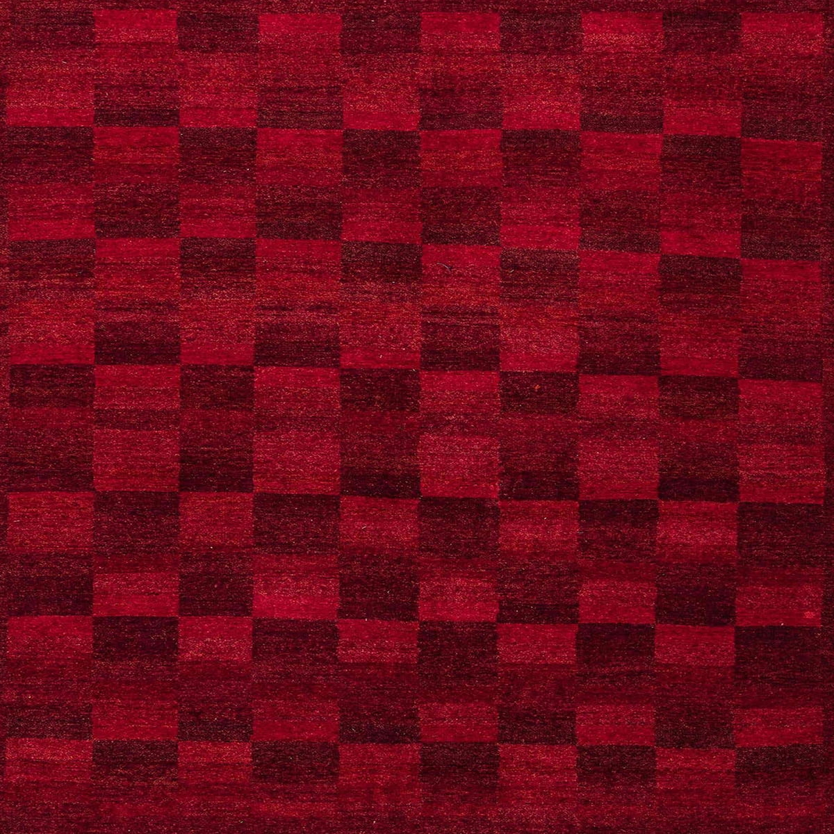 Ahgly Company Indoor Square Abstract Red Abstract Area Rugs, 6' Square ...