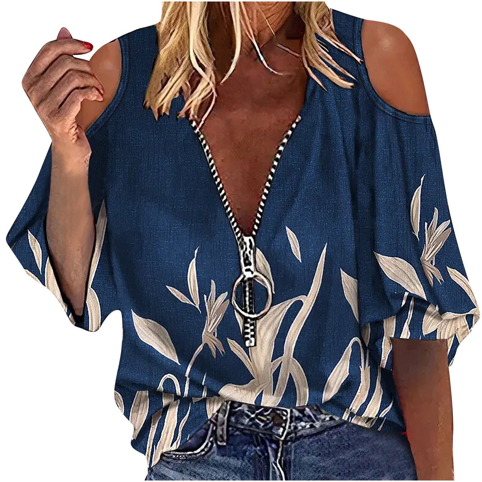 SELONE Off the Shoulder Tops for Women Going Out Tops Graphic Off the ...