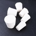 CATIEBYE 18Pcs White Rubber Bottle Plug Set for Laboratory and ...