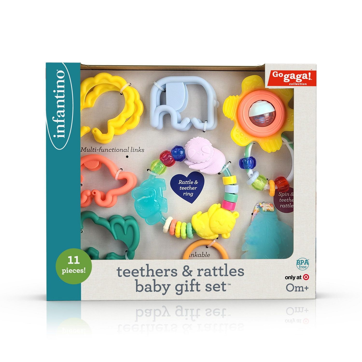 Click here for Infantino Llc Infantino Teether & Rattles Baby Gif... prices