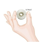 HimaPro 144 White Prewound Bobbins for Sewing and Embroidery Machines ...