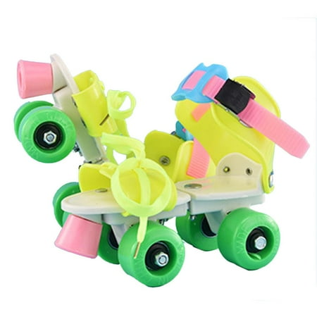 braveheart Kids Roller Skates Double Row 4 Wheel Skating Shoes ...