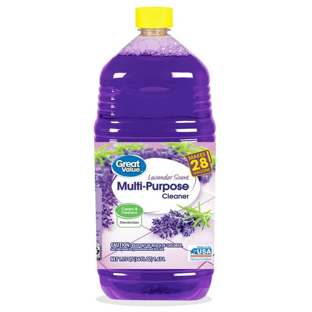 Great Value Multi-Purpose Cleaner, Lavender Scent, 56 fl oz - Walmart.com
