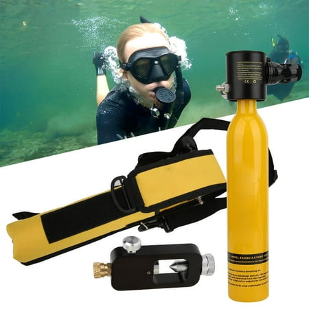 Cergrey 500ML Diving Rebreather Underwater Emergency Oxygen Cylinder ...