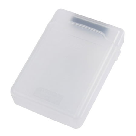 3.5" Plastic SATA HDD IDE Hard drive Storage Enclosure Box Case ...