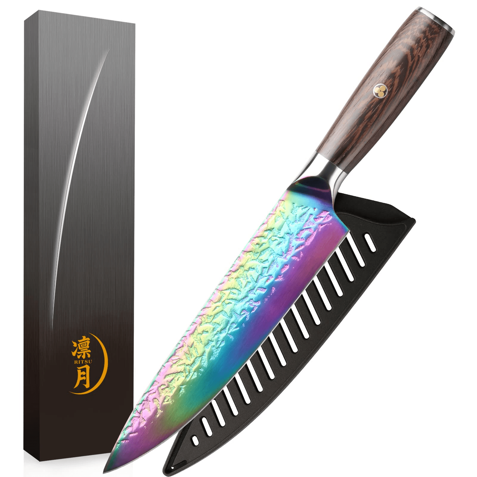 Stainless Steel Multi-Purpose Knife Set With 8" Chef Knife Utility ...