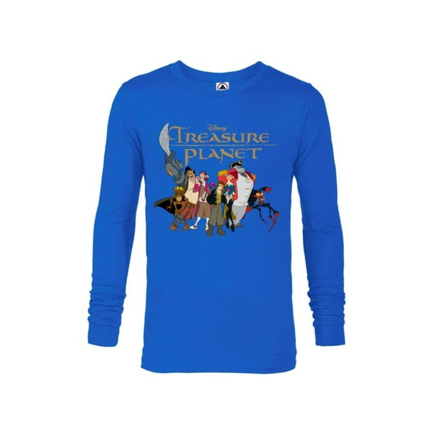 Disney Treasure Planet Logo and Characters T-Shirt - Long Sleeve T ...