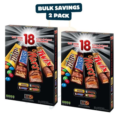 Mars Assorted Full-Size Candy Bars (2 Pack) - Walmart.ca