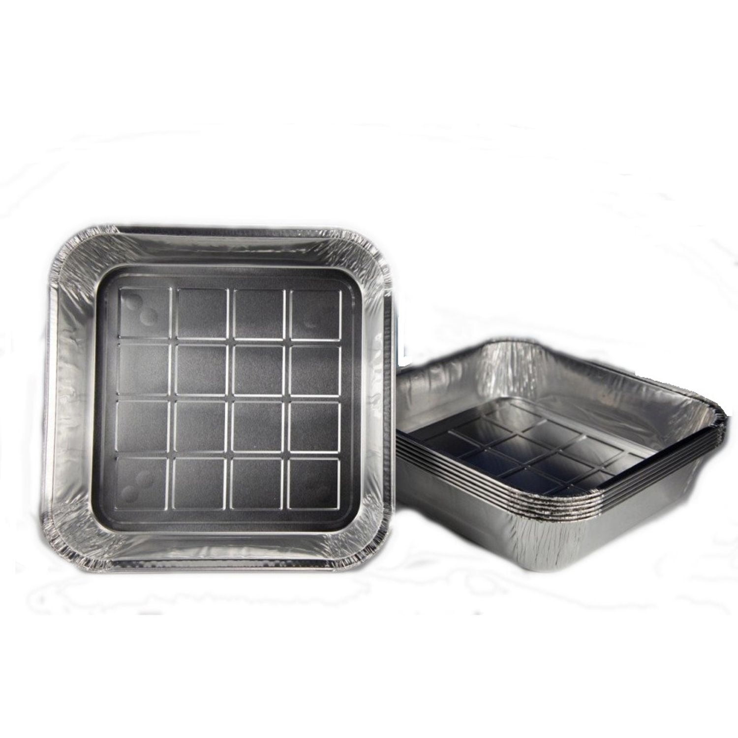 Click here for Caroline Square Foil Tray (Pack Of 4) 9.3 X 2.4 X... prices