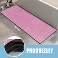 LKIFFA-Extra Long Bath mat Diatomaceous Earth Bath mat Super Absorbent ...