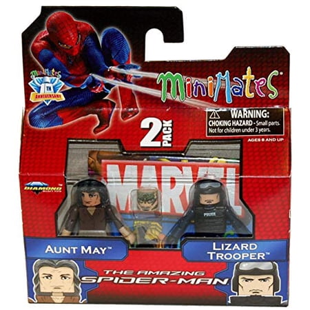 Minimates Marvel Comics S.46: The Amazing Spider-Man Aunt May & Lizard ...