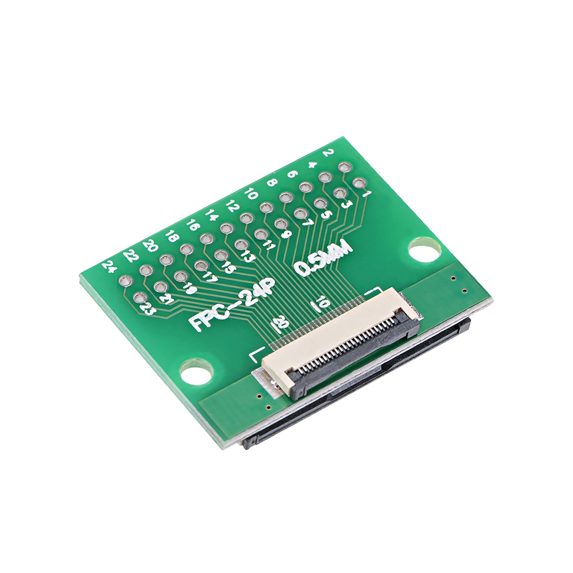 FFC FPC 24 Pins 0.5mm 1mm Pitch to DIP 2.0mm PCB Converter Board Couple ...