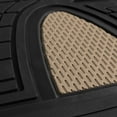 FH Group Premium Floor Mats Tall Channel Trimmable Rubber Mats - Full ...
