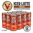 Victor Allen's Coffee Mocha Iced Canned Coffee Latte, 8oz Cans (12 Pack) - Walmart.com