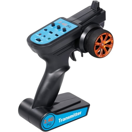 RC Car Transmitter,2.4G 2CH Transmitterler with Receiver for 1/12 MN ...