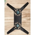 YiaNXan USB Laptop Cooler Pad Stand Save Space Portable Laptop Radiator ...